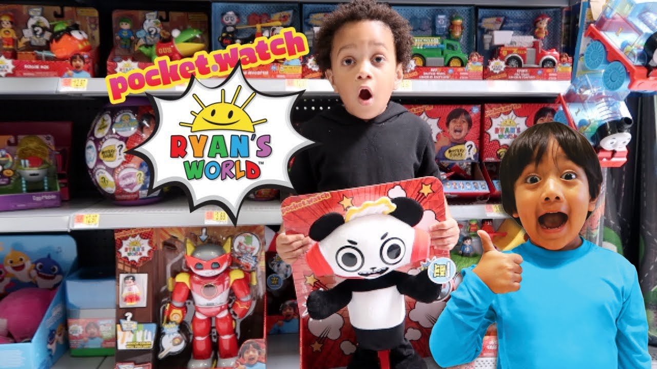 RYAN’S WORLD NEW TOYS AT WALMART! - YouTube