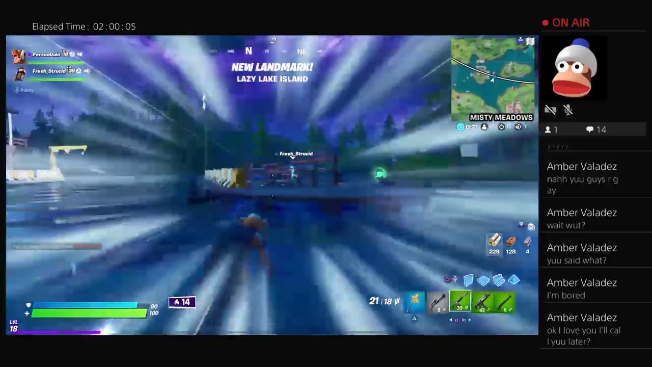 Fortnite livestream. Yes its very retarded. - YouTube