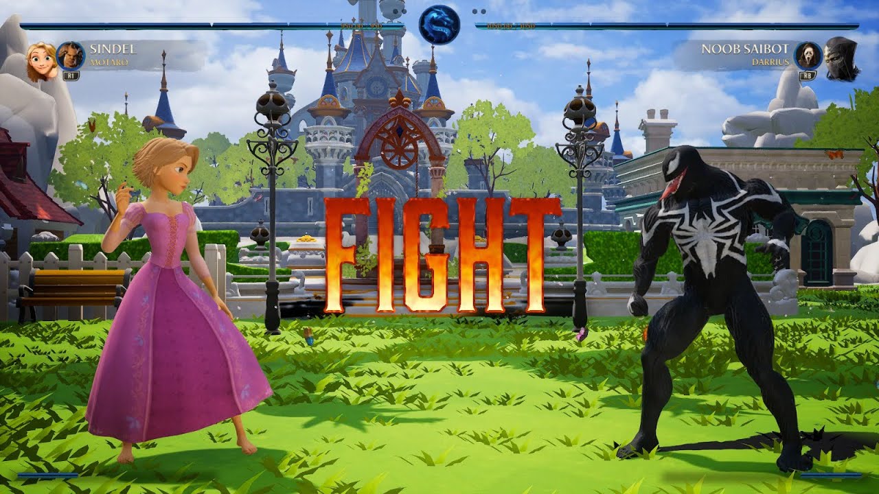 Mortal Kombat 1 - Rapunzel Vs Venom - YouTube