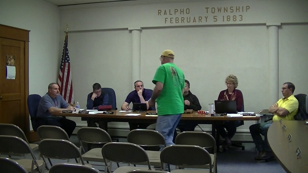 Ralpho Township, PA Supervisor's Meeting - YouTube