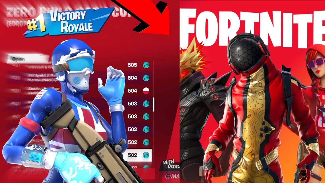 I COMPETED in the SQUADS ZERO BUILD CASH CUP! (Fortnite Competitive ...