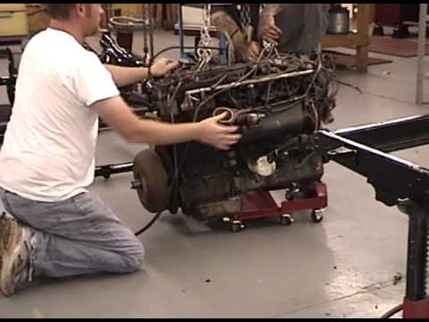 Engine Dolly Attachment for The Std. Auto Dolly (demo) - YouTube