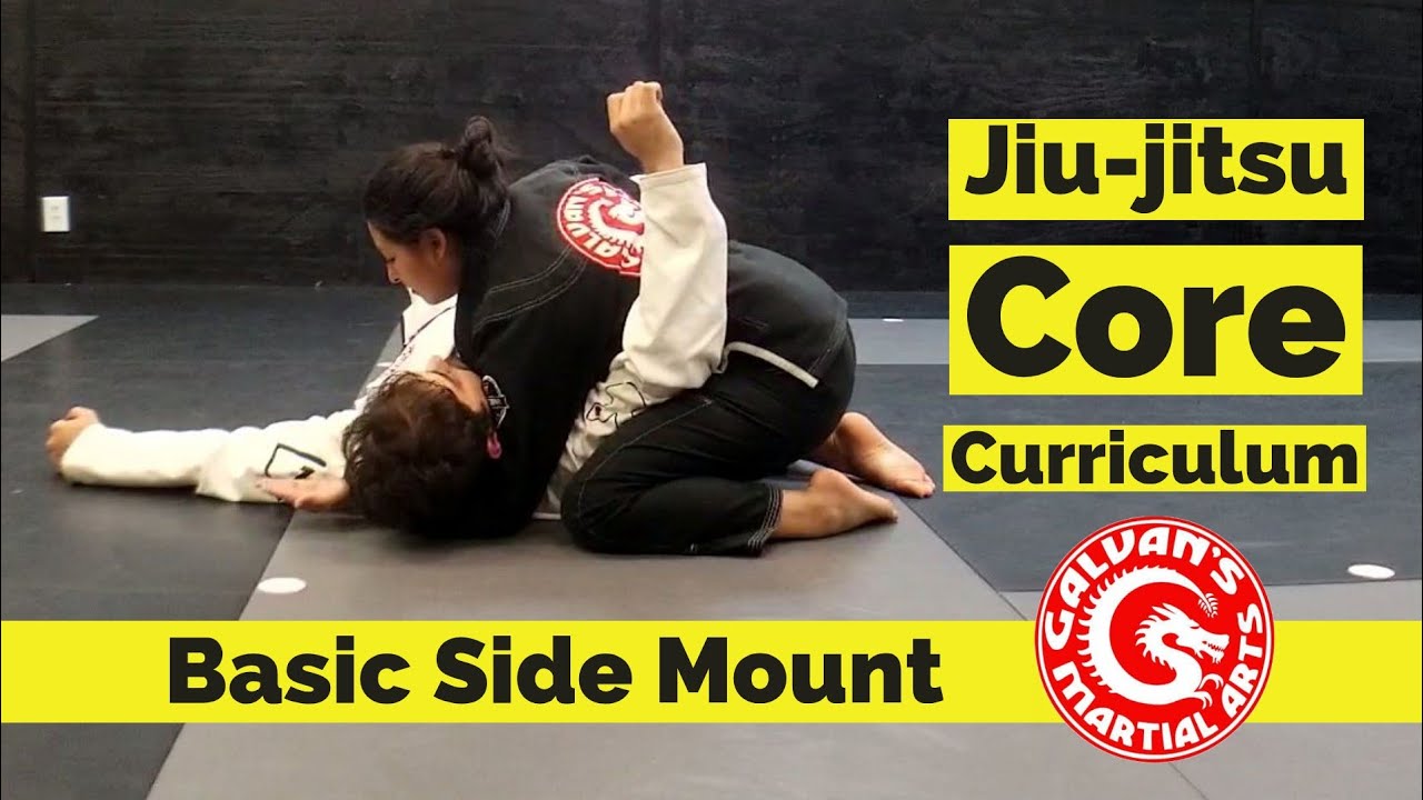 Jiu-jitsu Core Curriculum 15 Basic Side Mount Control - YouTube