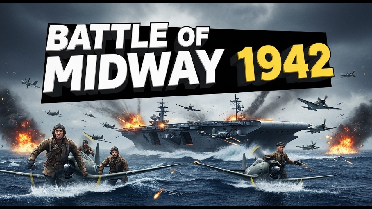 Battle of Midway 1942, decisive naval battle turning tide in the ...
