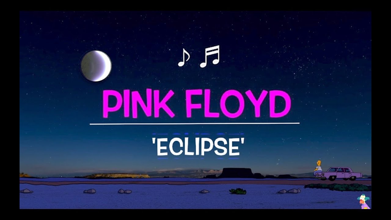 The Simpsons⚡Futurama vs. Pink Floyd - 'Eclipse' 🌃 - YouTube