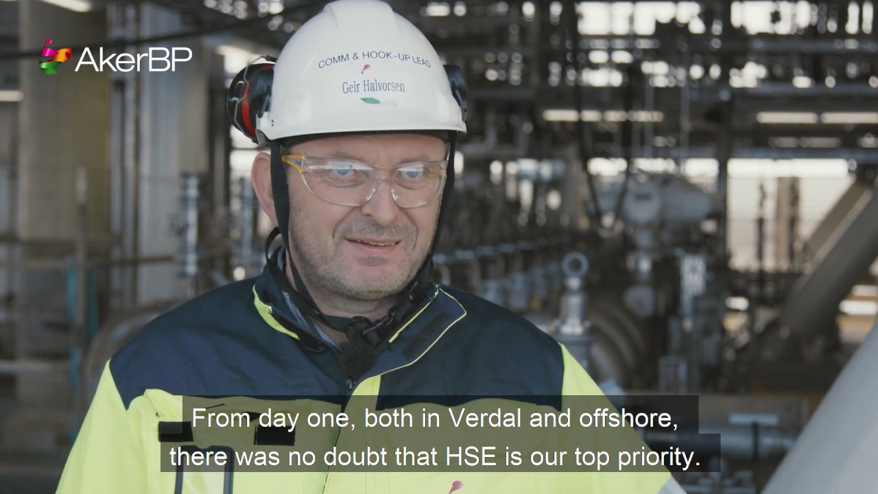 Valhall Flank West hook up and commissioning - YouTube