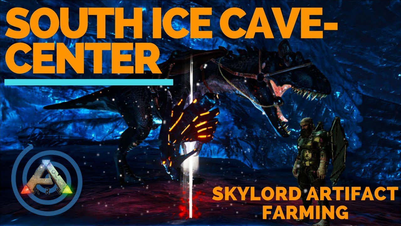 Artifact Of The Skylord Ark South Ice Cave Walk Through Loot Crates