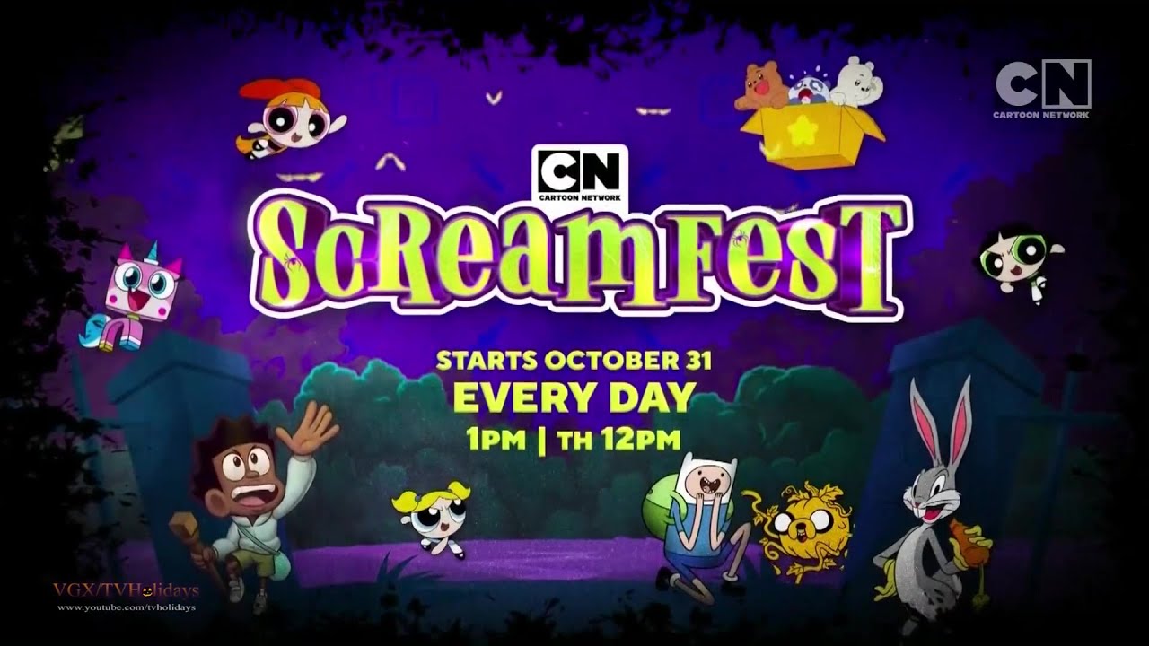 Cartoon Network HD Asia Halloween Advert 2024 🎃 ScreamFest ENG - YouTube