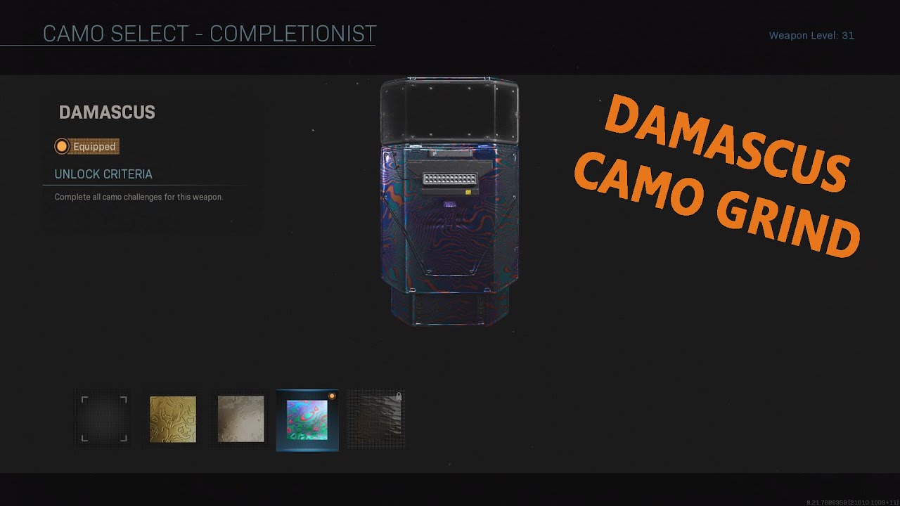 Call Of Duty Modern Warfare Damascus Grind - YouTube