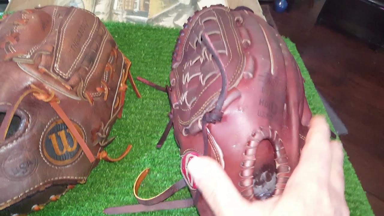 USA Wilson A2000 Rawlings DRing Nike KDR1300 Before and After - YouTube