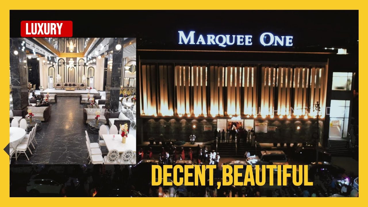 Marquee One | Banquet Hall | A magnificent structure with an exquisite ...