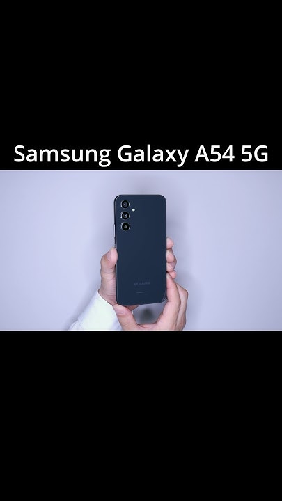 Samsung Galaxy A54 5G - Unboxing ASMR - YouTube