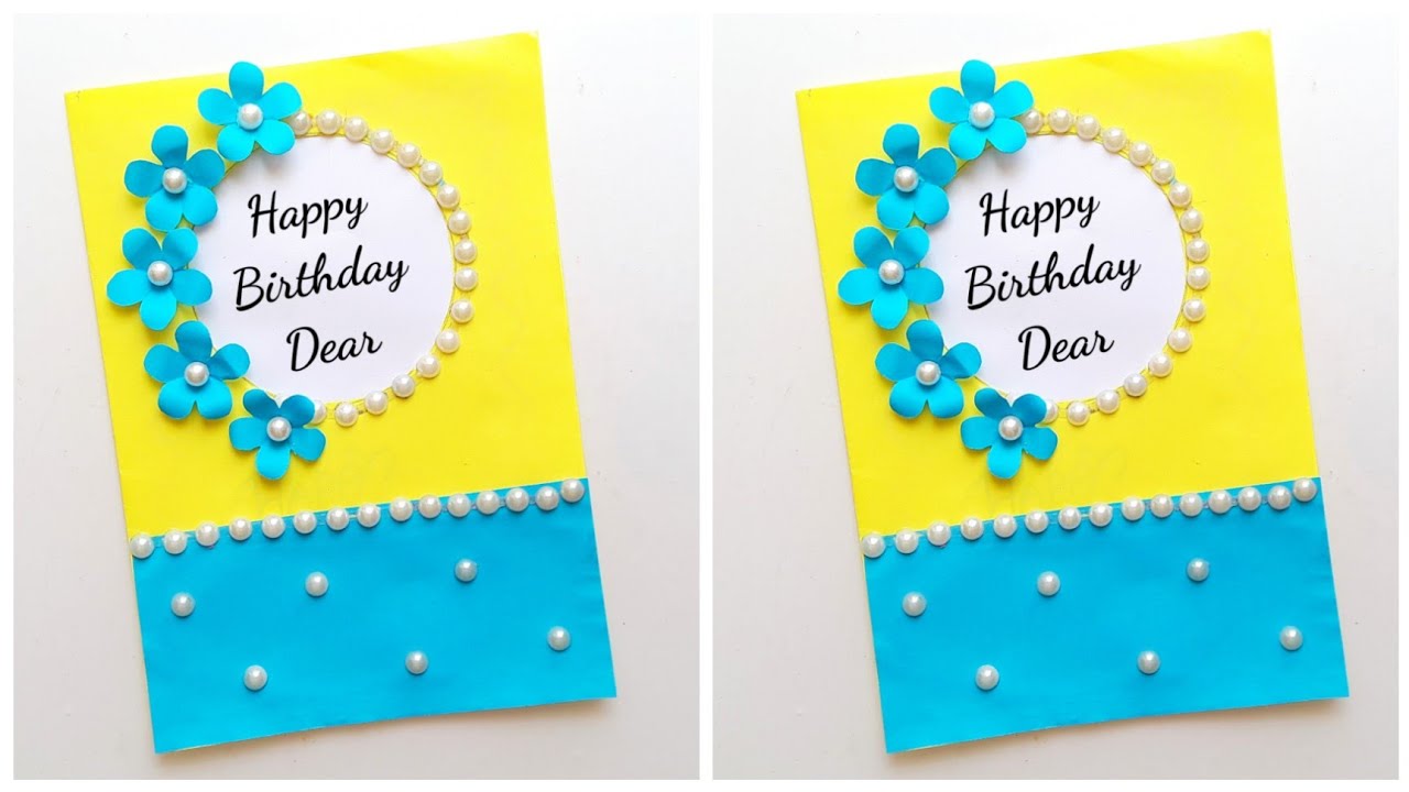 Birthday Card Making At Home Easy Diy Birthday Card Ideas Birthday birthday-card-making-at-home-easy-diy-birthday-card-ideas-birthday