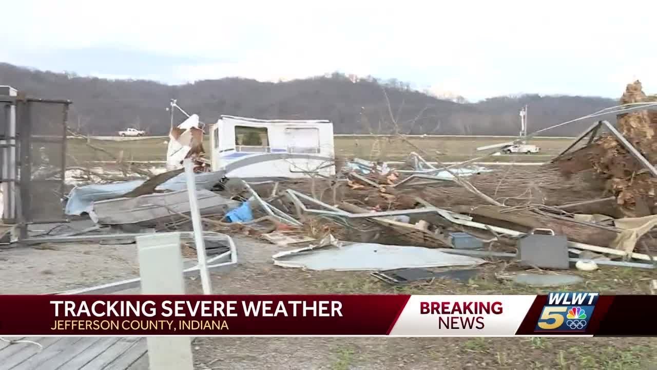 Tracking storm damage: Severe storms move through southeast Indiana ...