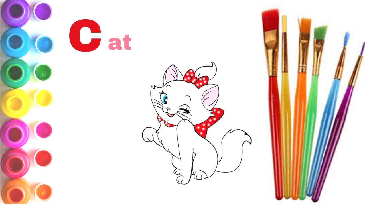 How to draw like nastya cat 🐈 for kids #howtodraw #artforkids #catHow ...