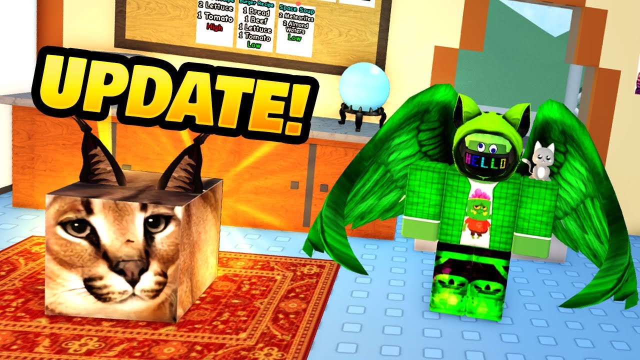 New Roblox Raise a Floppa update! (All items showcase, and all recipies ...