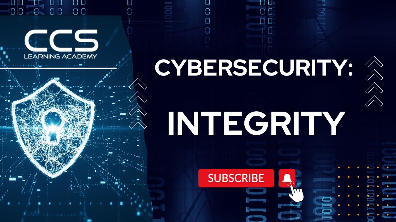 Cybersecurity: Integrity | CIA Triad - YouTube