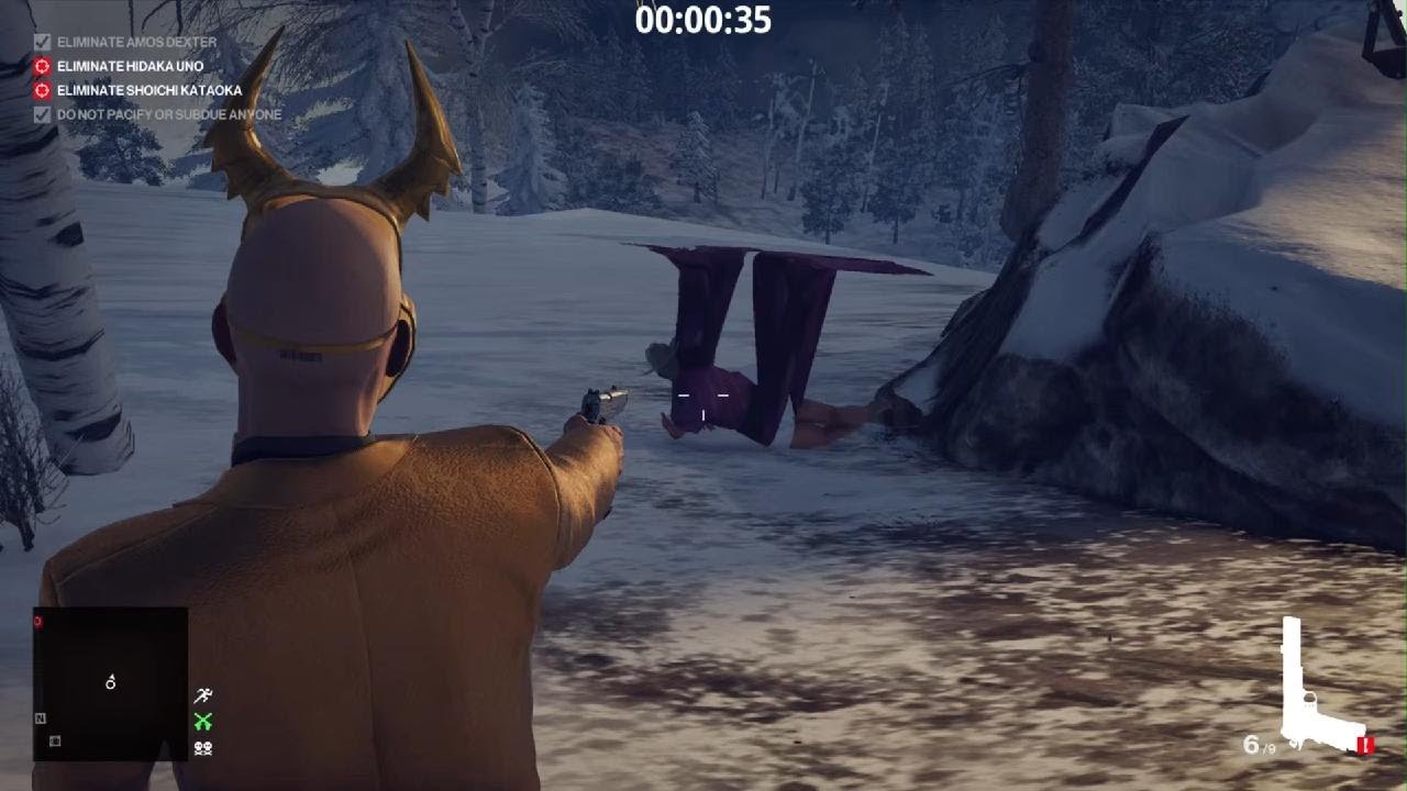 HITMAN WoA - Return Of Fall And Rise Of Amos Dexter - 1:08(White-Half's ...