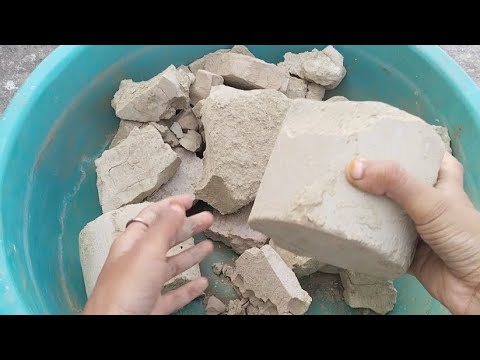 pure mud dirt dry crumbling soft powdery texture 🌪️😋🤤awesome soft ...