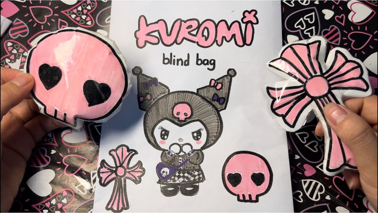 Blind Bag Paper ๐kuromi ๐ Asmr Satisfying Opening Blind Bag๐ฎ Blindbag