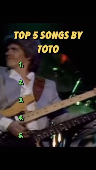 Top 5 TOTO Songs! #toto #80smusic #80ssongs #top5 #music - YouTube