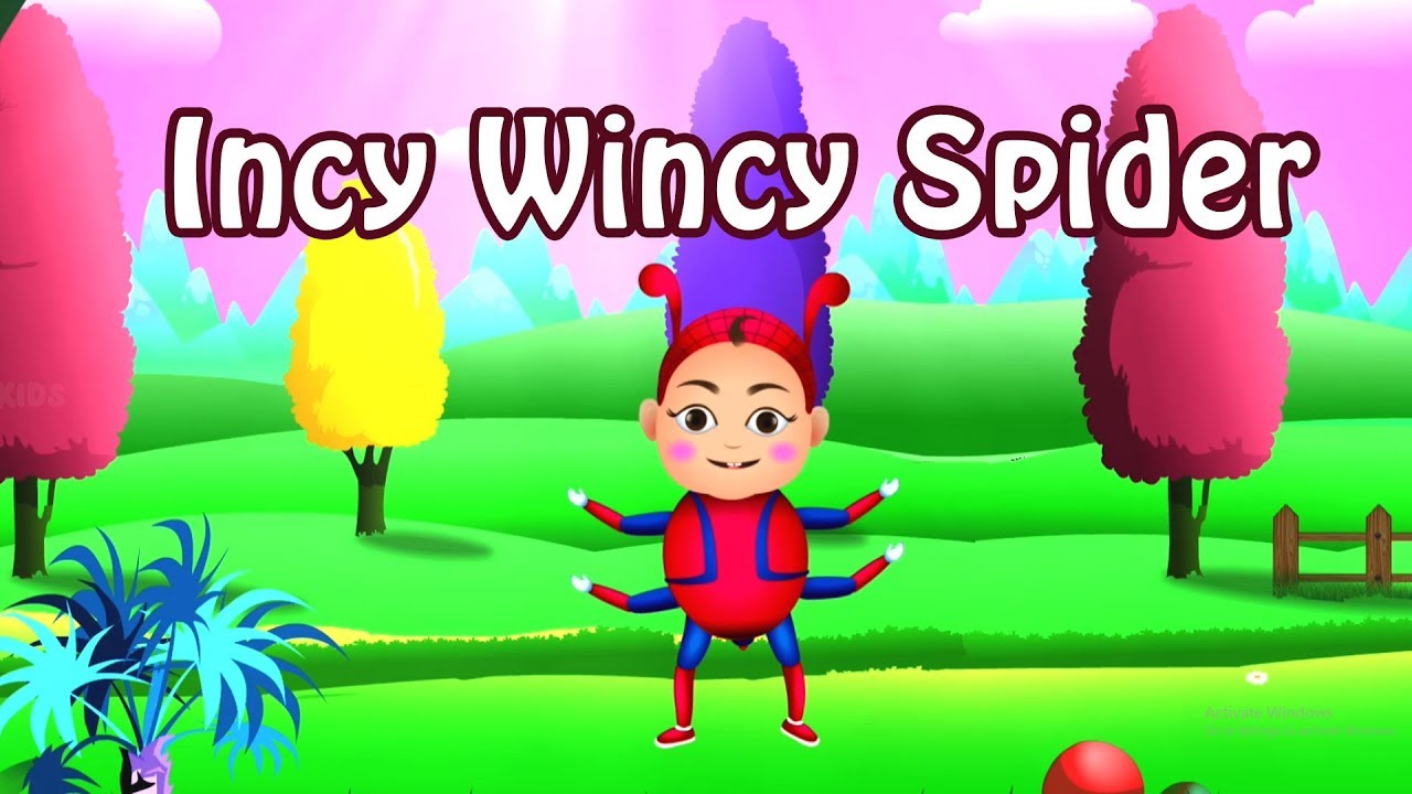 Incy Wincy Spider Nursery Rhyme With Lyrics | Children song | Incy ...