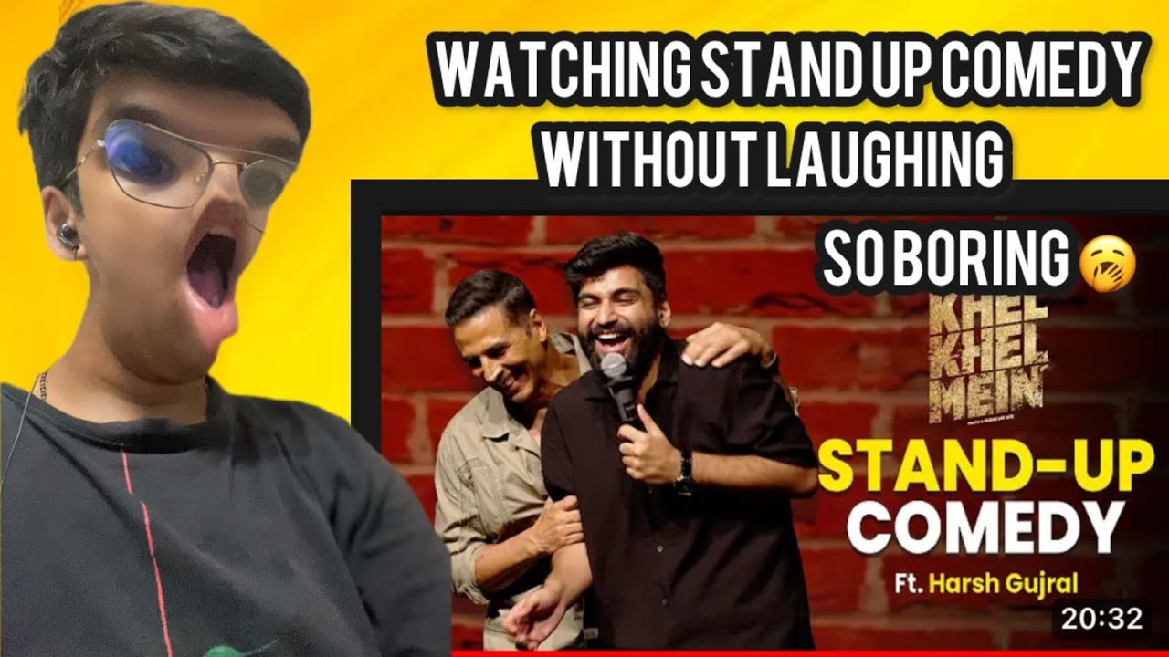 WATCHING STANDUP COMEDY WITHOUT LAUGHING||SO BORING🥱|| - YouTube