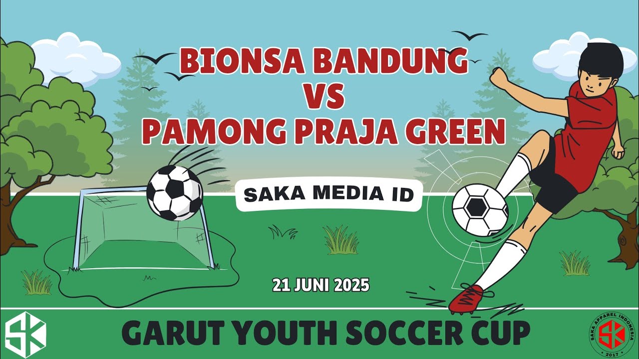 U10 GARUT YOUTH SOCCER CUP 2025 - BIONSA BANDUNG vs PAMONG PRAJA GREEN ...