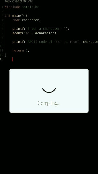 ASCII coding in C with this quick and informative YouTube Shorts tutorial! 🚀 #CProgramming # ...