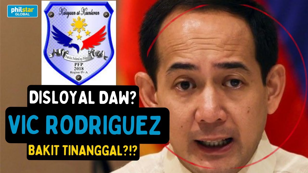Bakit tinanggal si Vic Rodriguez? - YouTube