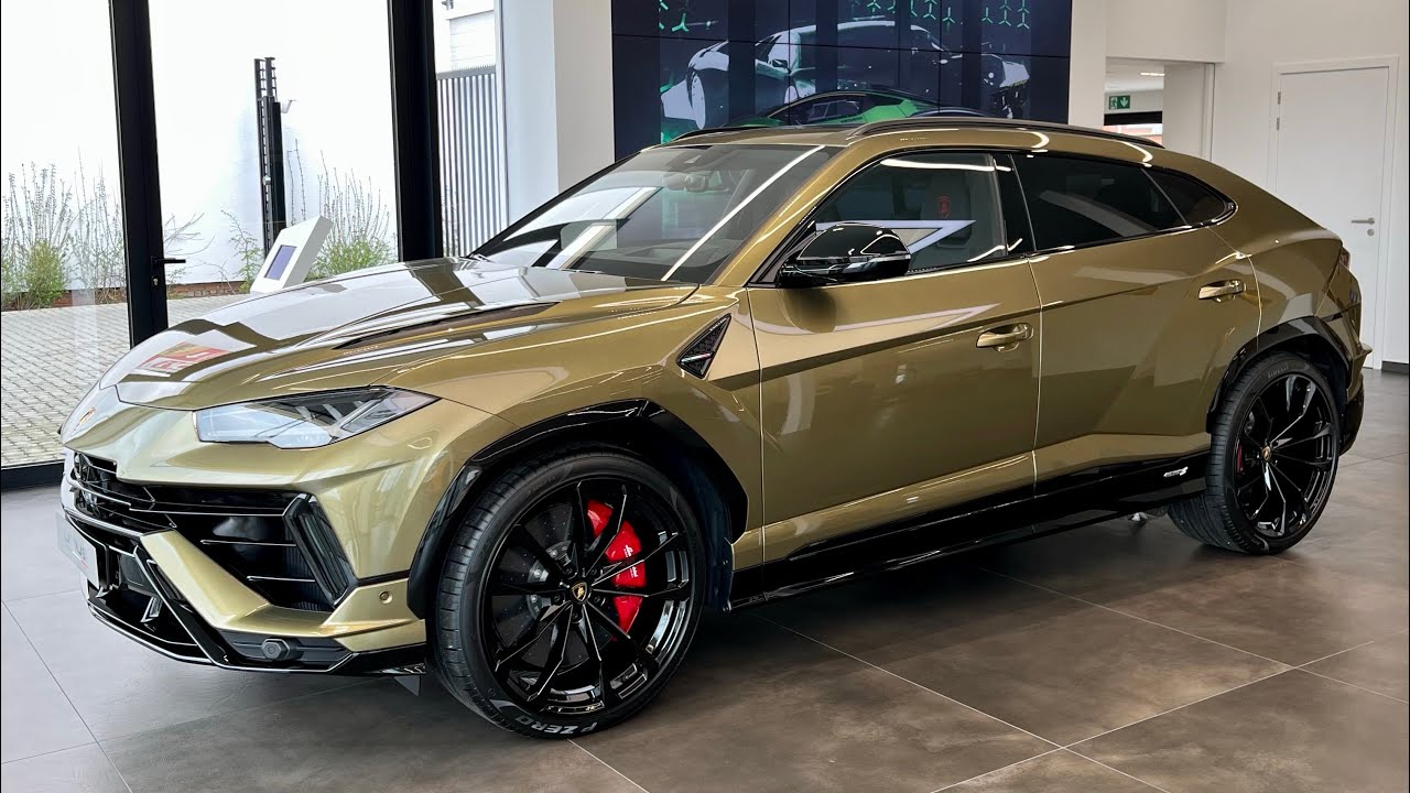 Verde Gea Lucido Lamborghini Urus S | Walkaround - YouTube