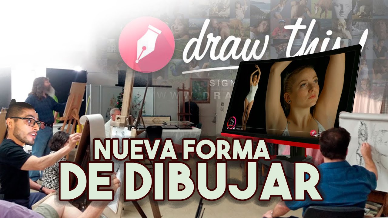La Plataforma Donde Puedes DIBUJAR Modelos en VIVO! - YouTube