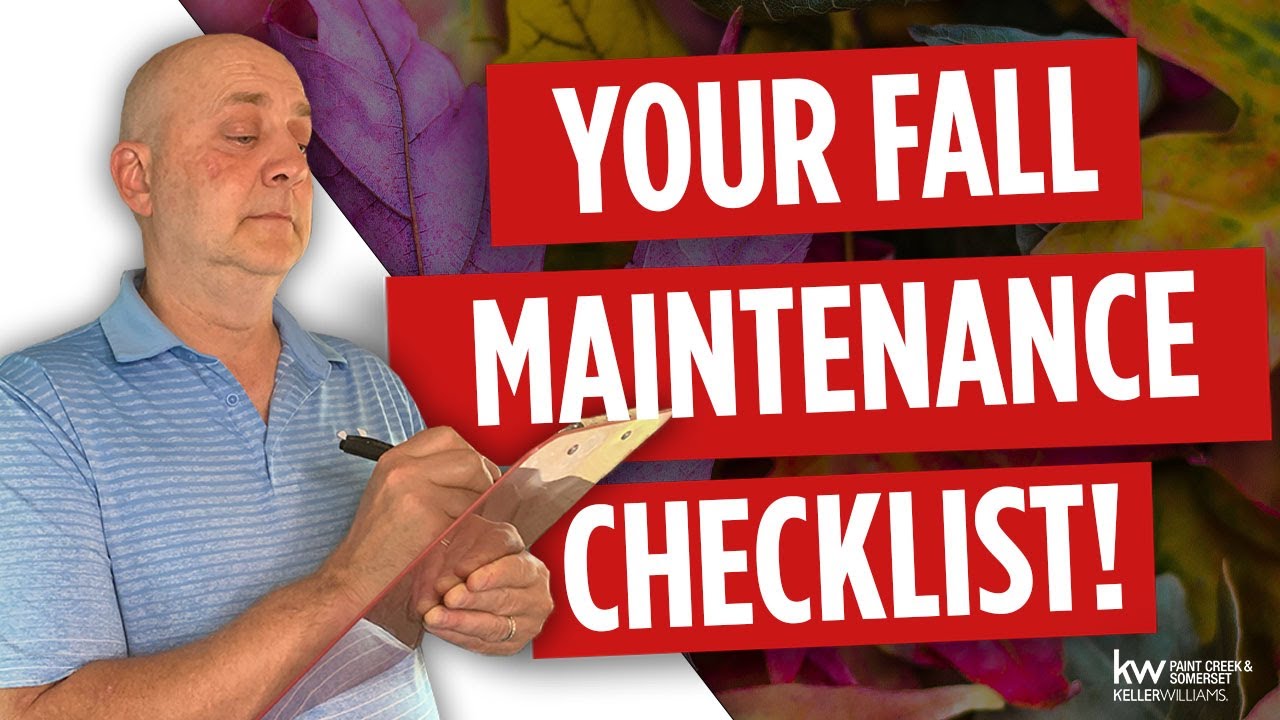 Fall Home Maintenance Checklist Winterize House Checklist Youtube