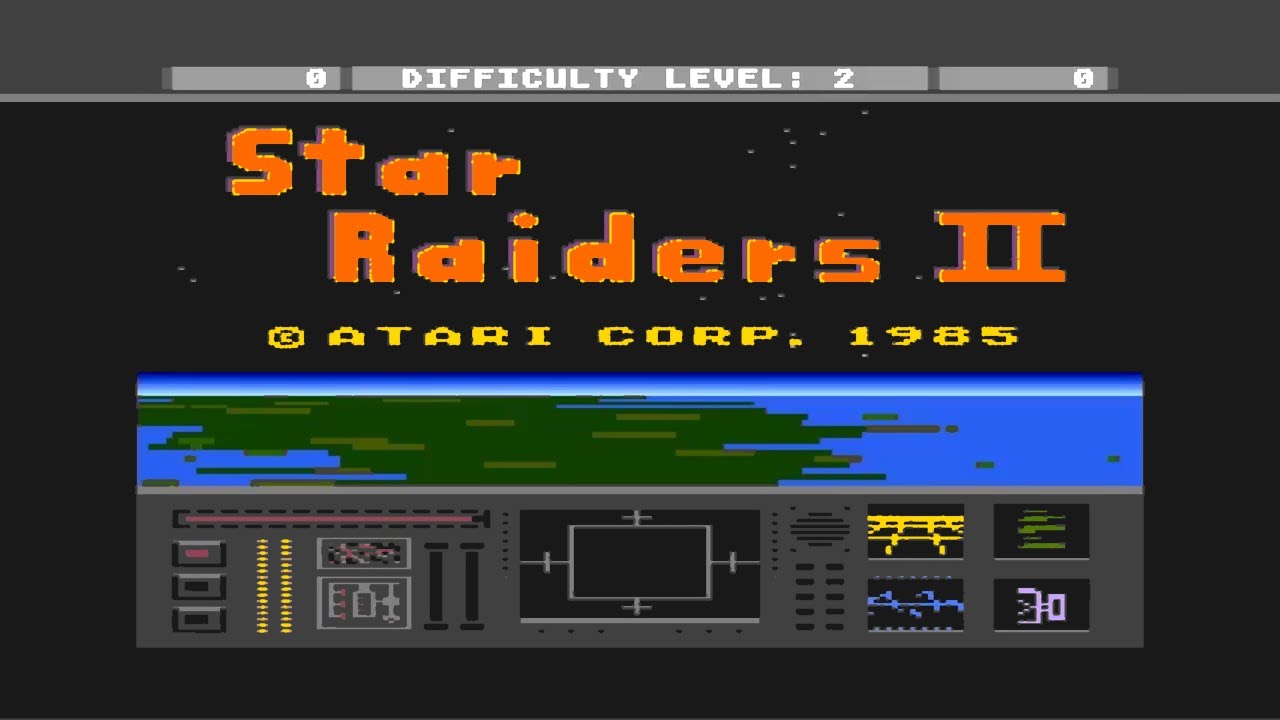 Star Raiders II: Complete playthrough (difficulty 2) - YouTube