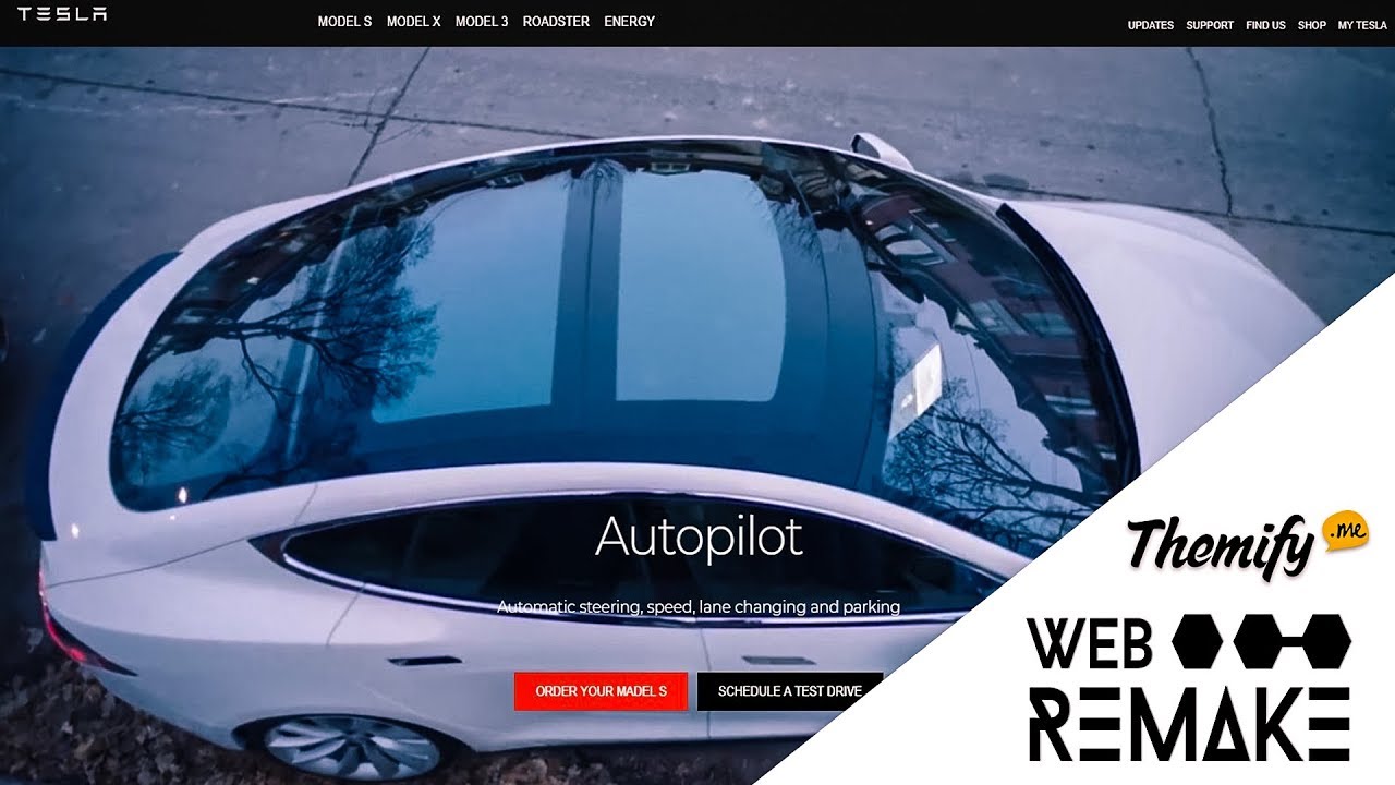 How to make a wordpress Tesla website easy (2019) - YouTube