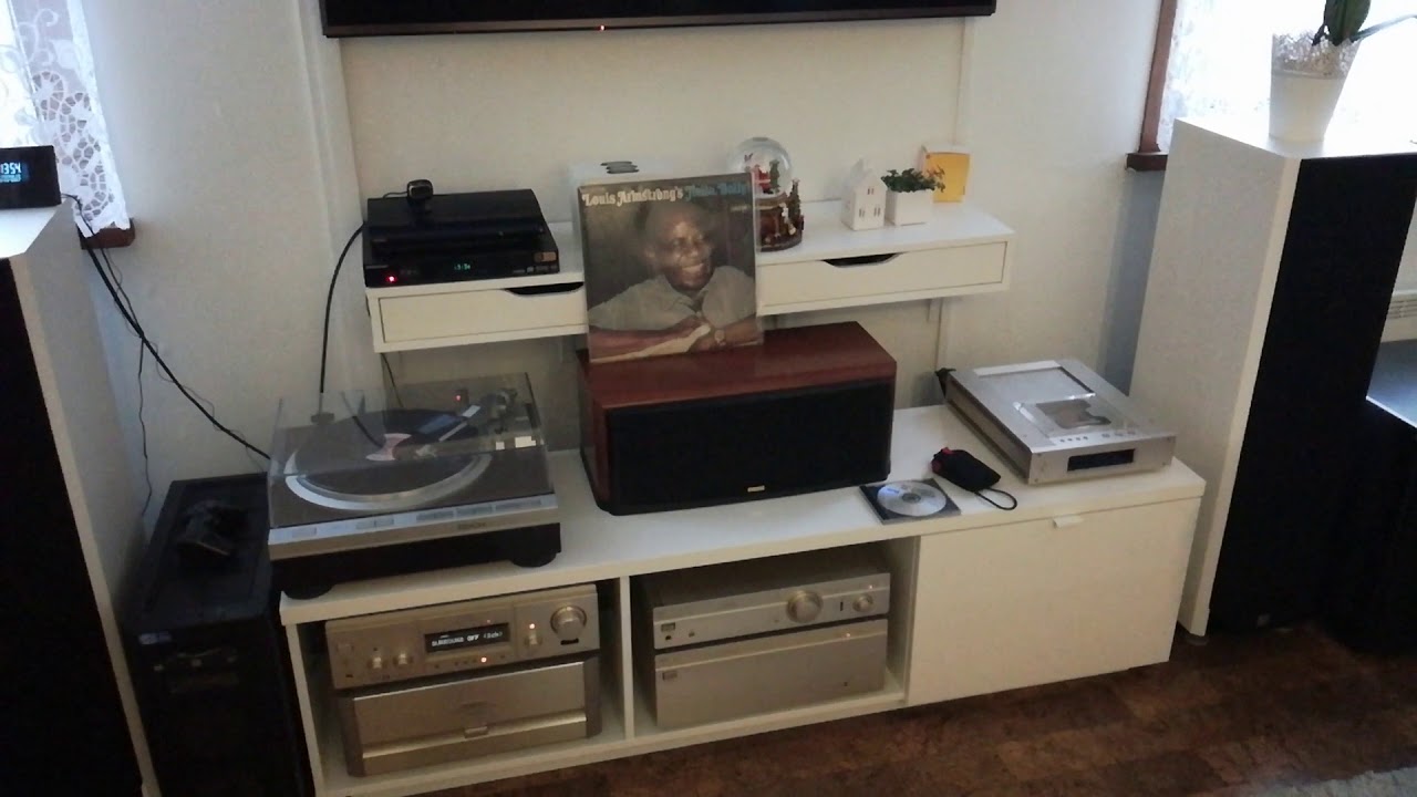 Sony ta e-90es ta n90es,Denon dp-47f. - YouTube