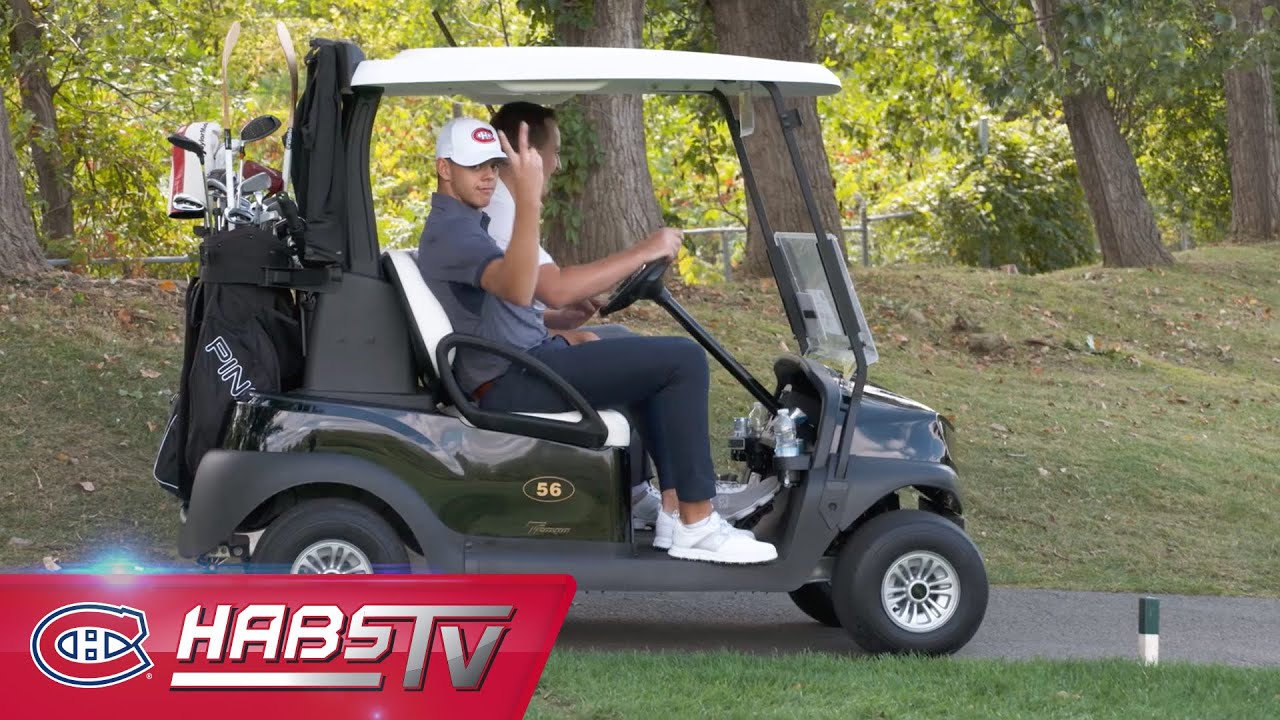Habs open season with annual golf tournament - YouTube