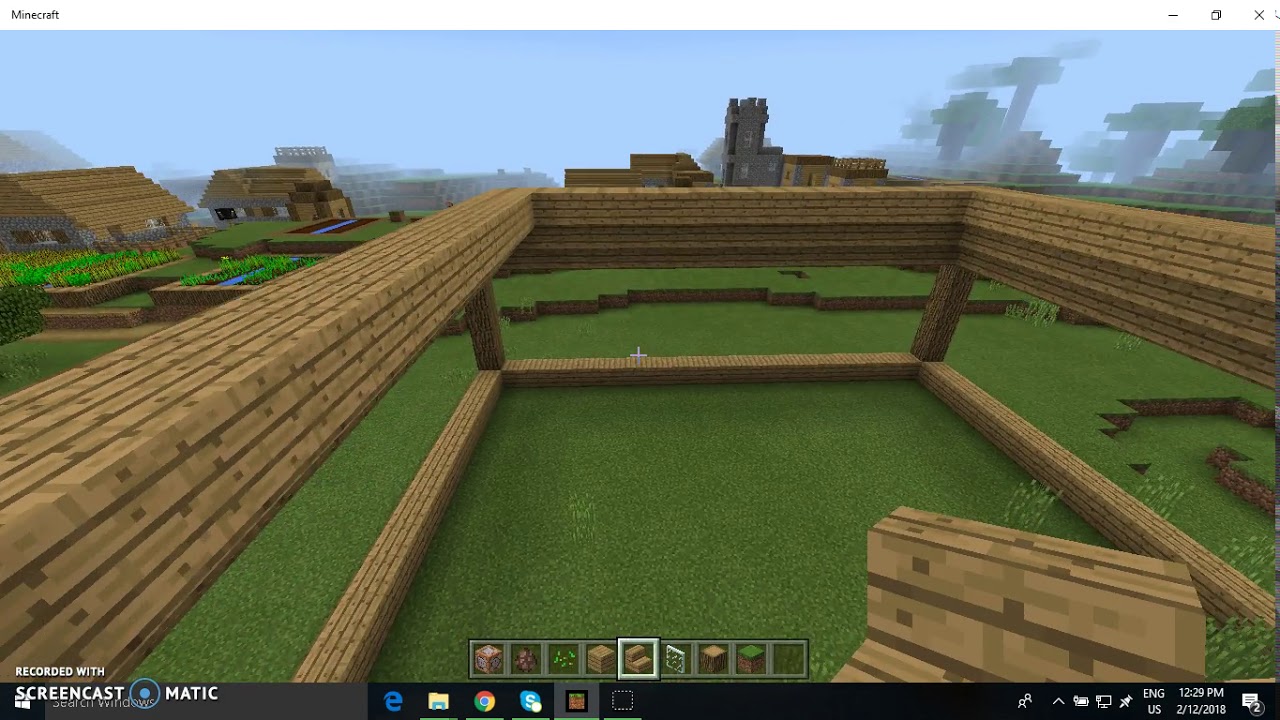 MINECRAFT HACK WORLD ON TRAIL EDITION(WIN10) - YouTube