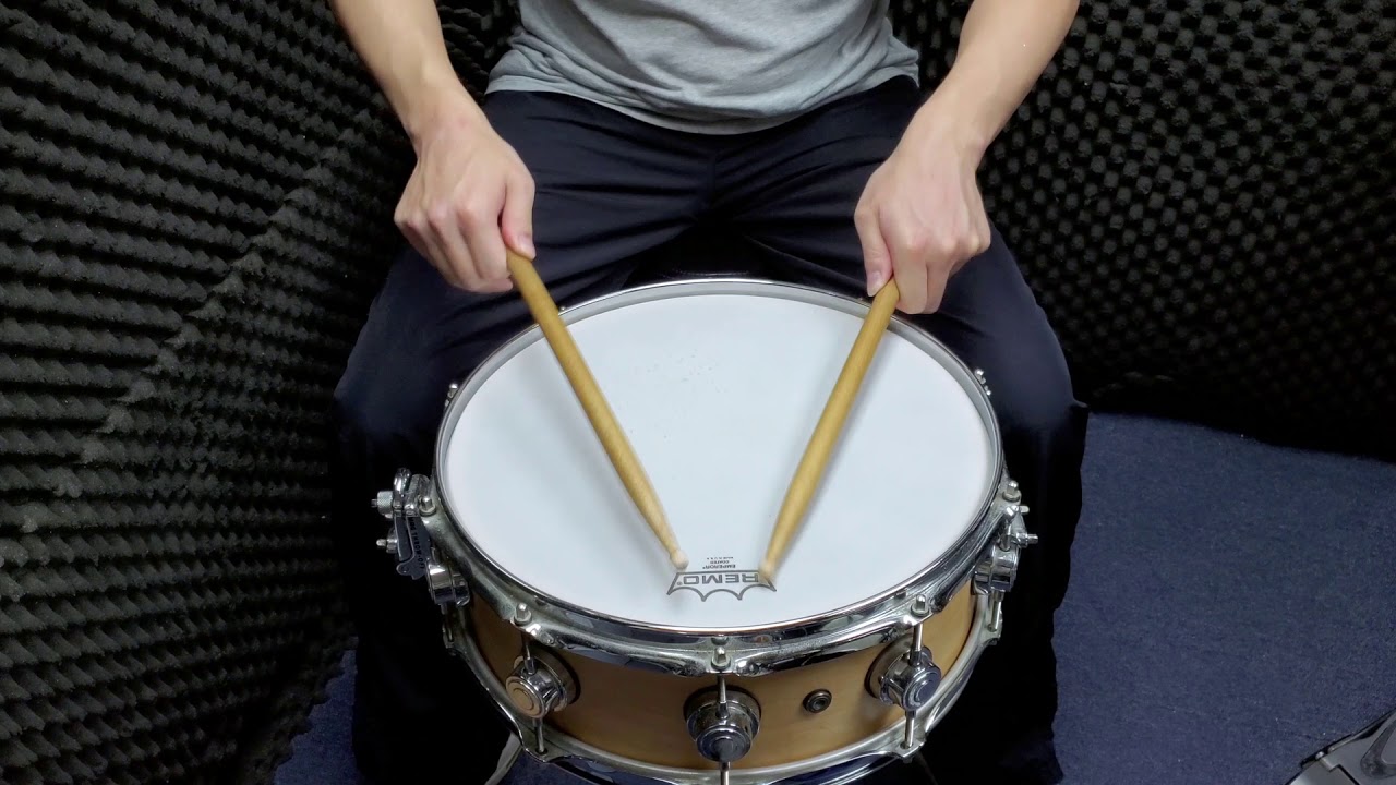 Buzz Roll and Double Stroke Roll - YouTube