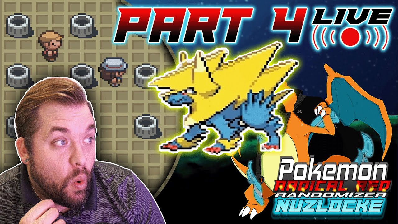 THE BIGGEST CHAD OF THEM ALL!! Pokemon Radical Red Nuzlocke Live Part 4 ...