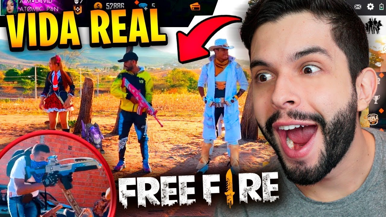 NOVO MAPA?! LANÇOU FREE FIRE DA VIDA REAL E FICOU PERFEITO!! - YouTube