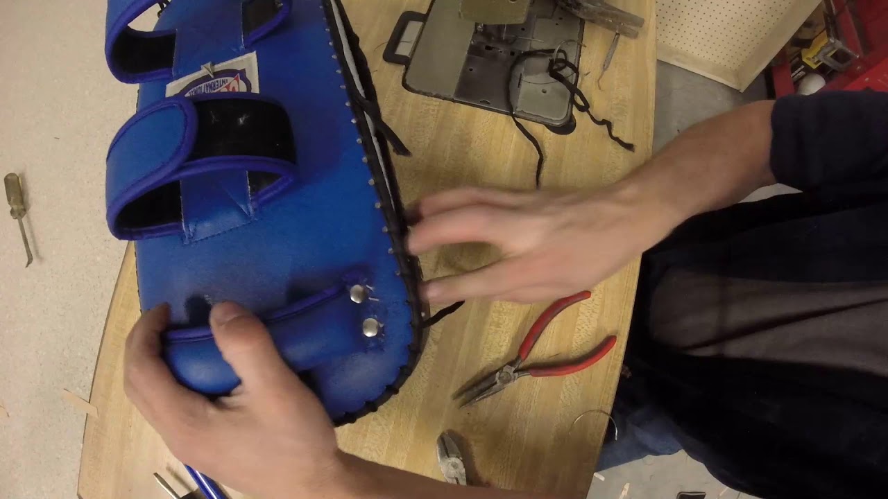 gym pad repair - YouTube