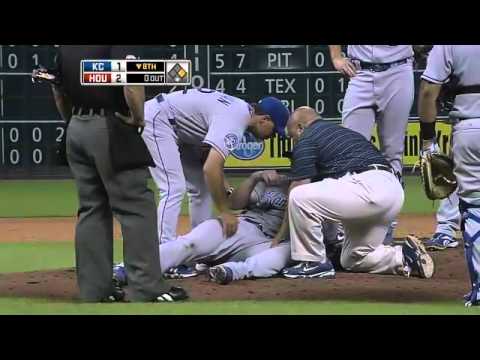 2009/06/24 Farnsworth's injury - YouTube