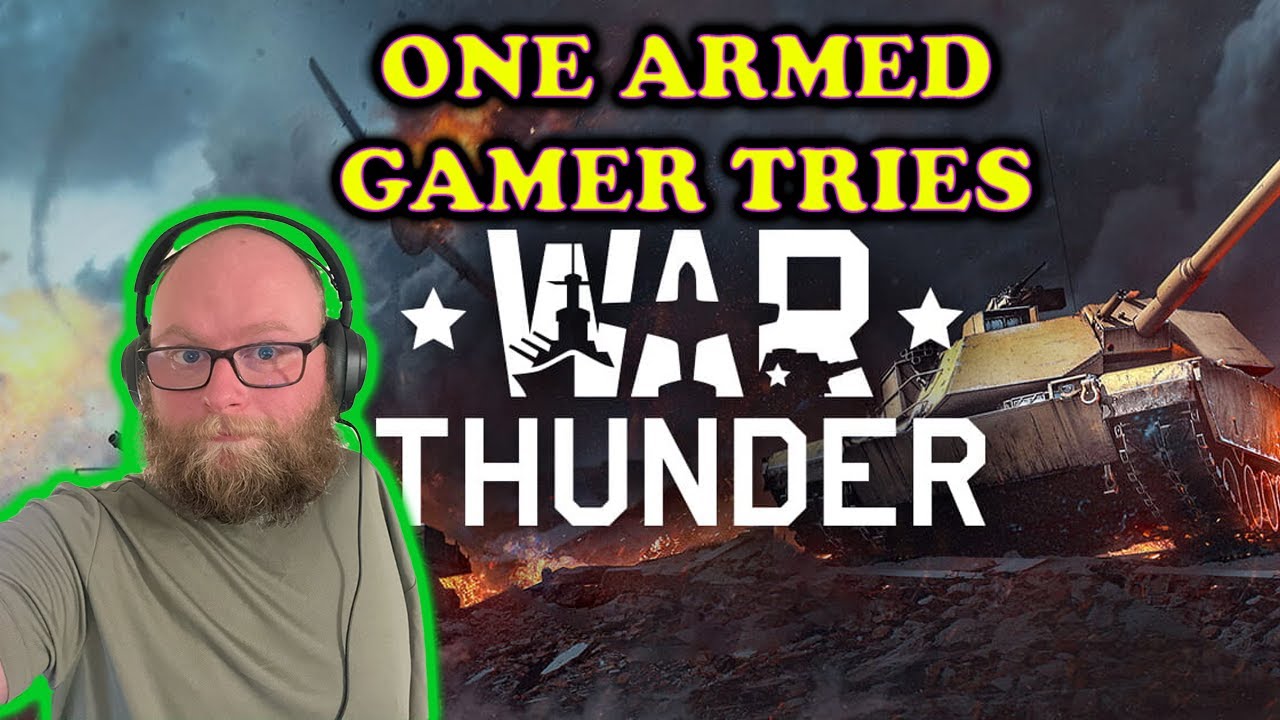One Armed Gamer Dominates War Thunder USSR 7.7 BR - YouTube