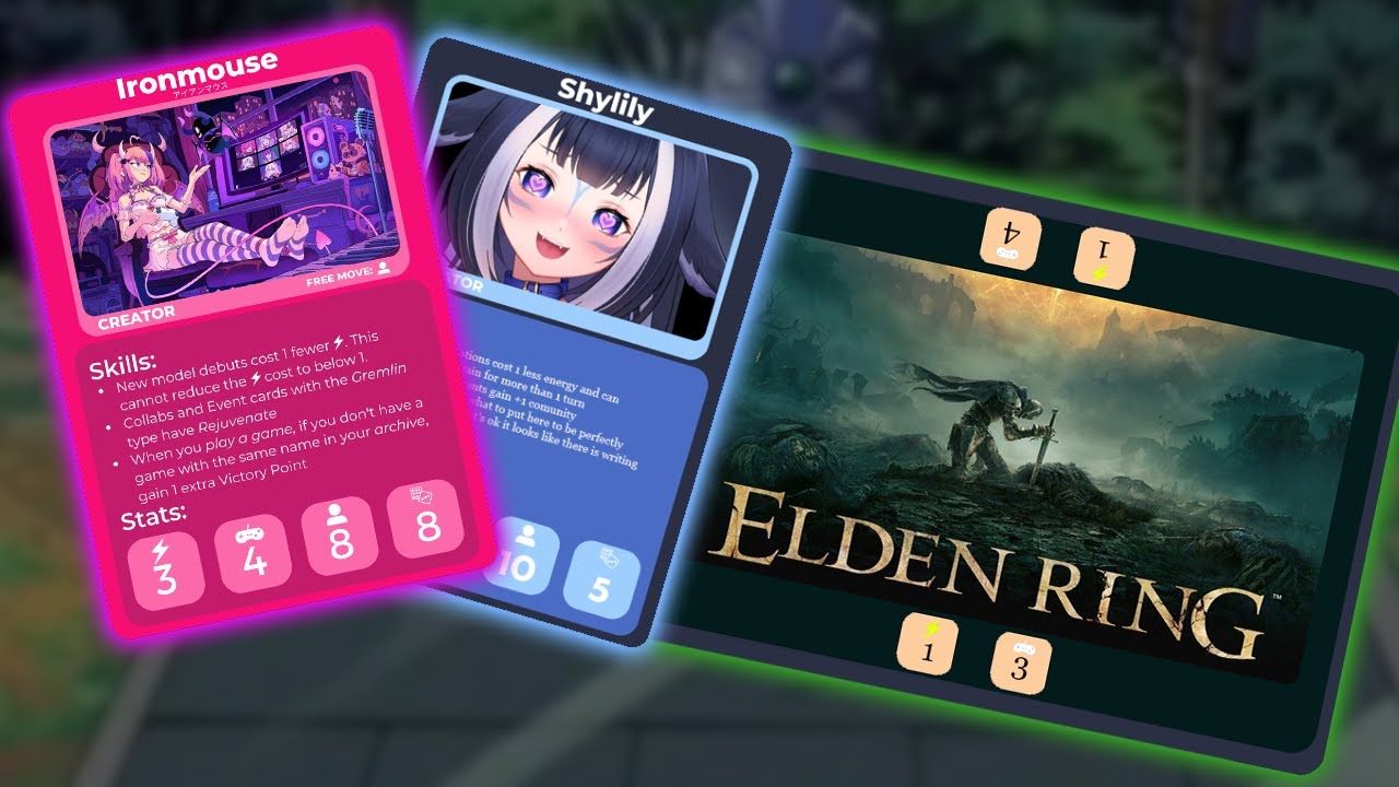 Creating the Vtuber Card Game - Subathon Showdown - YouTube