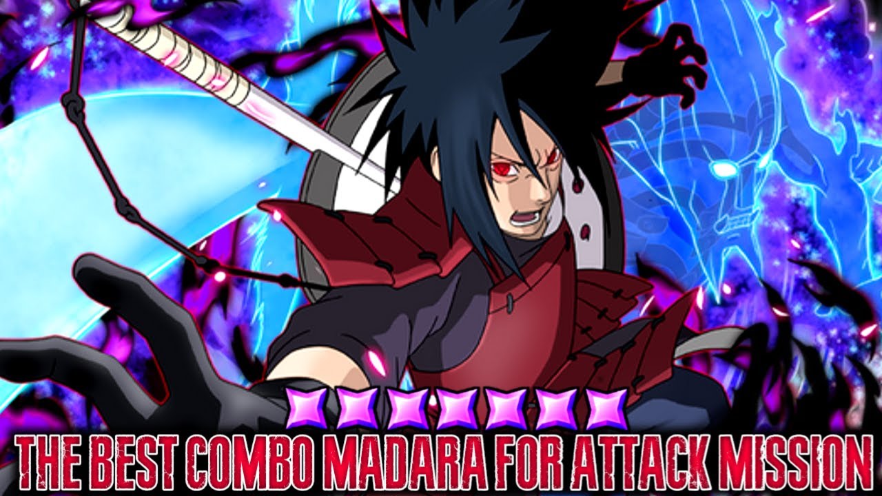 Madara Uchiha Best Combo For Attack Mission - Naruto x Boruto Ninja ...