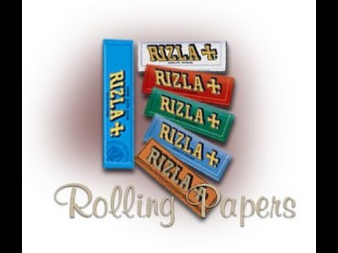 Rizla rolling papers, Some of colours review - YouTube