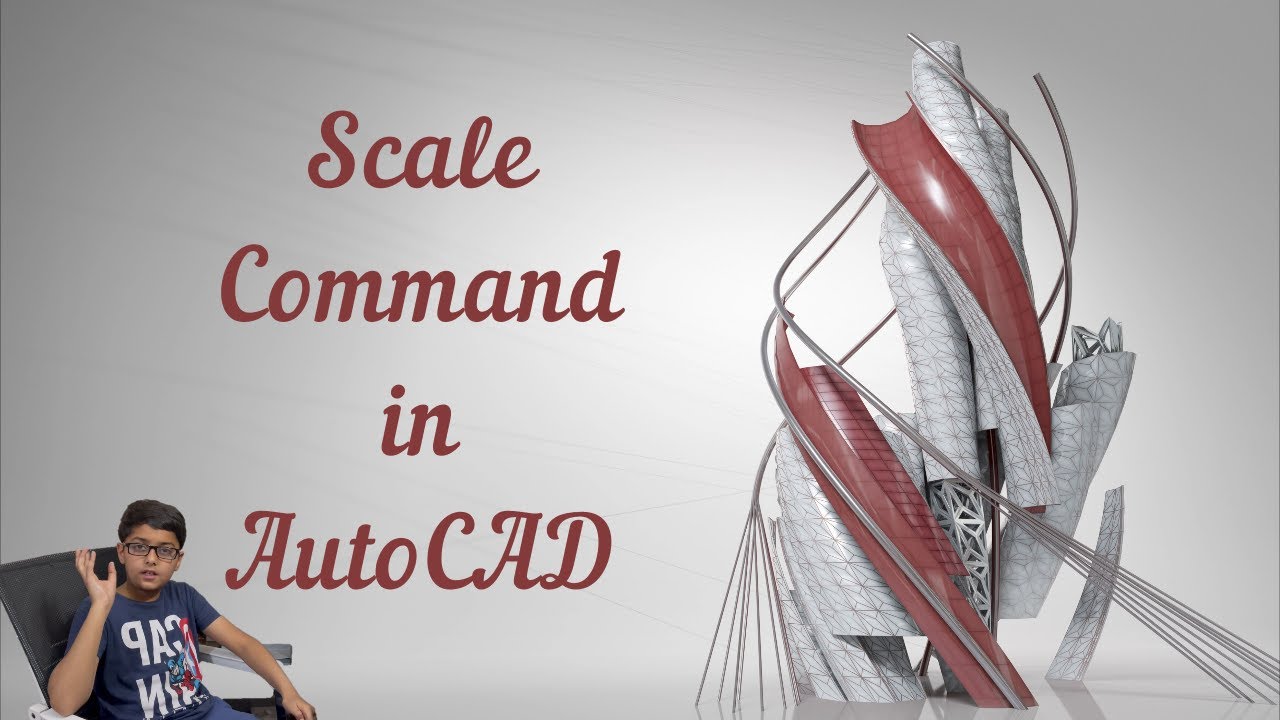 Scale command in AutoCAD | Tutorial # 22 | Maaz Sami @Learn with Maaz ...