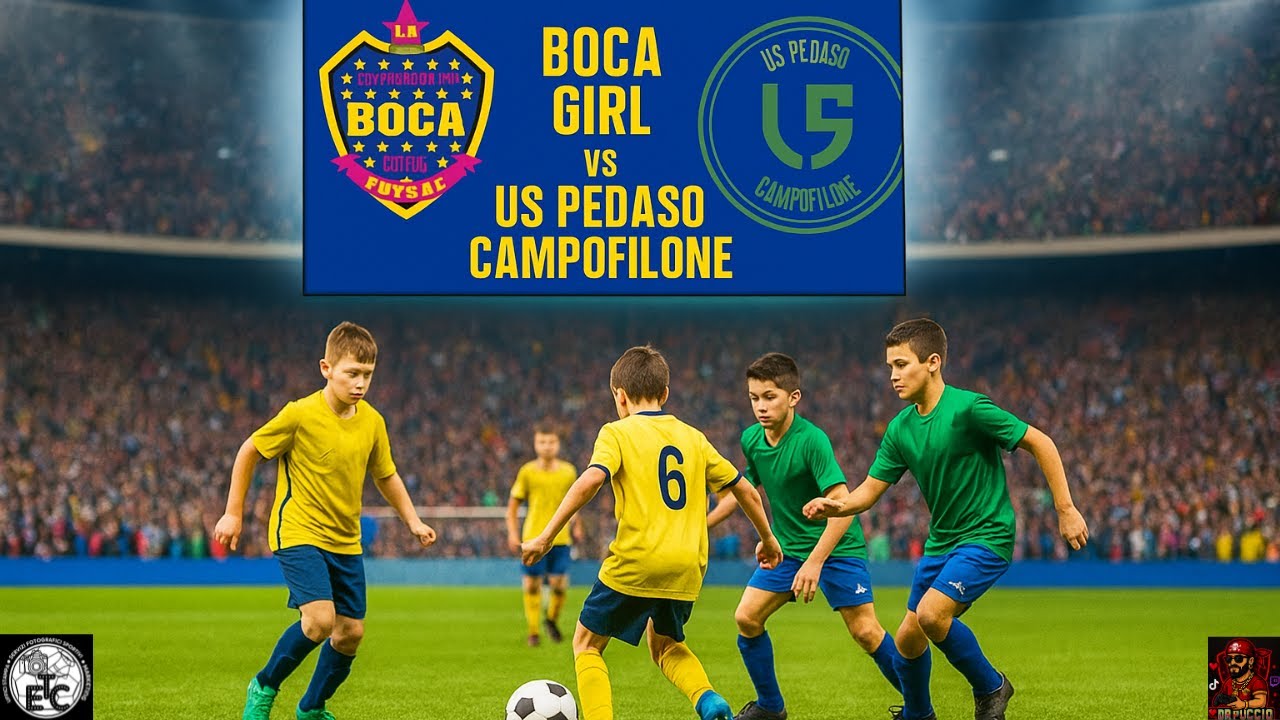 CAMPIONATI ESORDIENTI FIGC CALCIO A 9 - BOCA GIRL VS US PEDASO ...