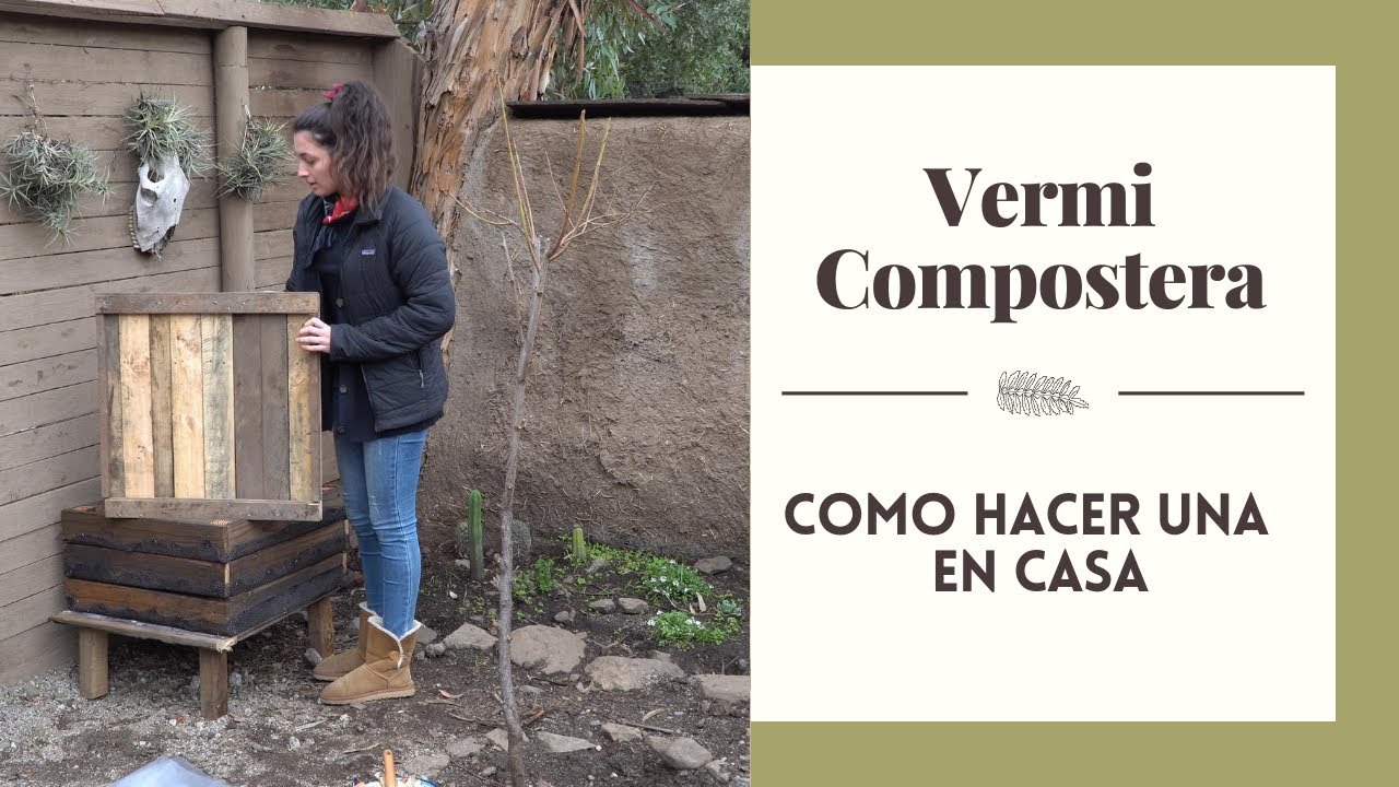 Vermicompostera hecha en casa - YouTube